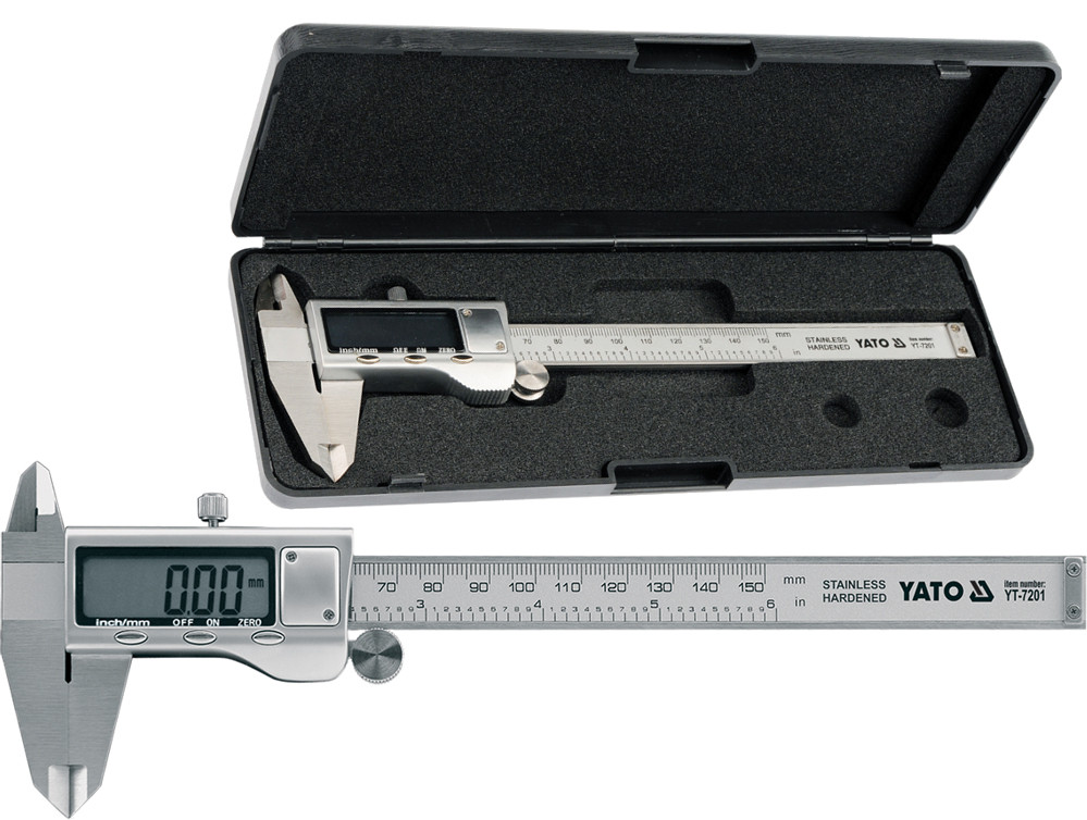 Digitalno pomično mjerilo šubler 150mm YATO | Electronic Centar