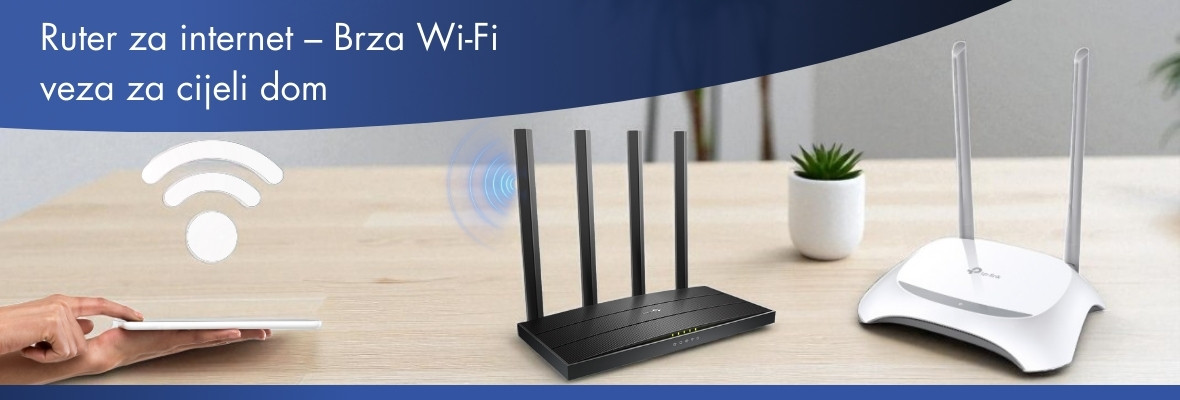 Ruter za internet – Brza Wi-Fi veza za cijeli dom | Electronic Center
