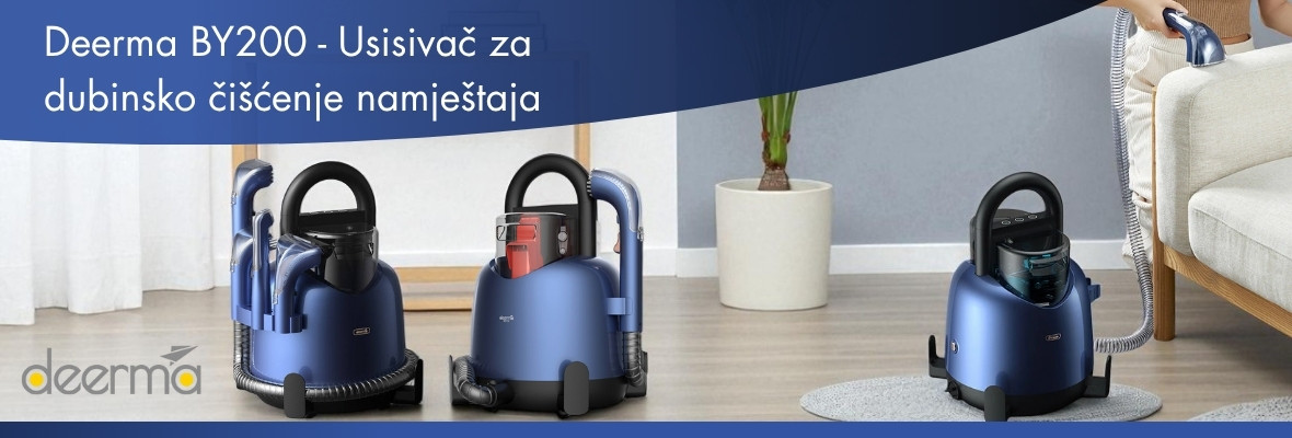 Deerma BY200 - Usisivač za dubinsko čišćenje namještaja | Electronic Center