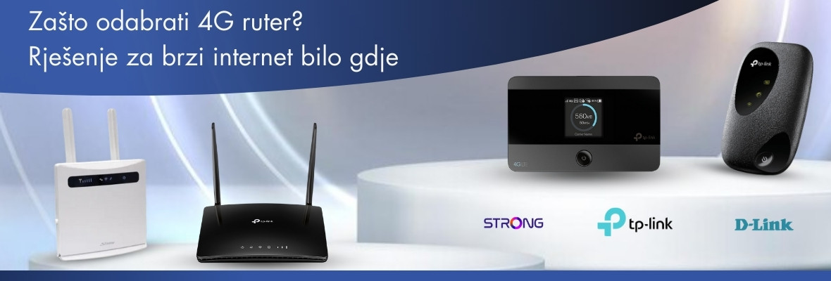 Zašto odabrati 4G ruter? Rješenje za brzi internet bilo gdje ...