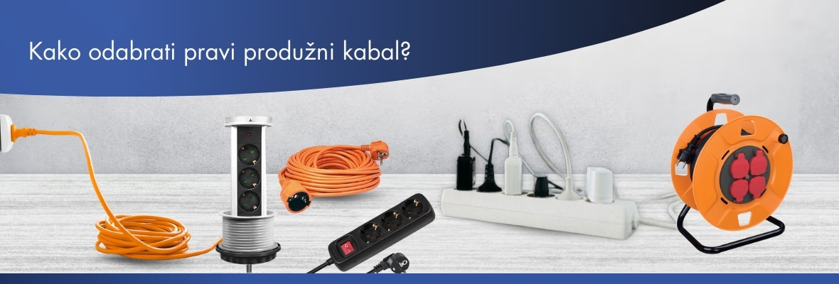 Kako odabrati pravi produžni kabal? | Electronic Center