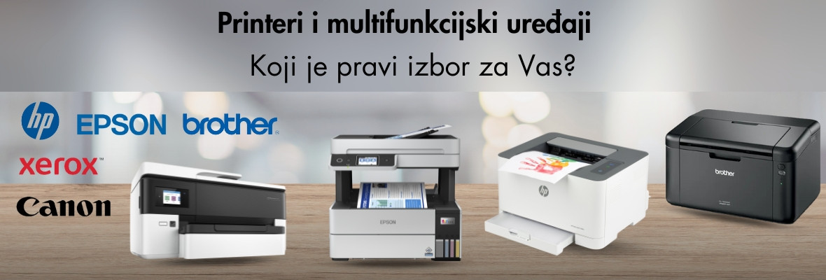 Printeri i multifunkcijski uređaji - Koji je pravi izbor za Vas ...